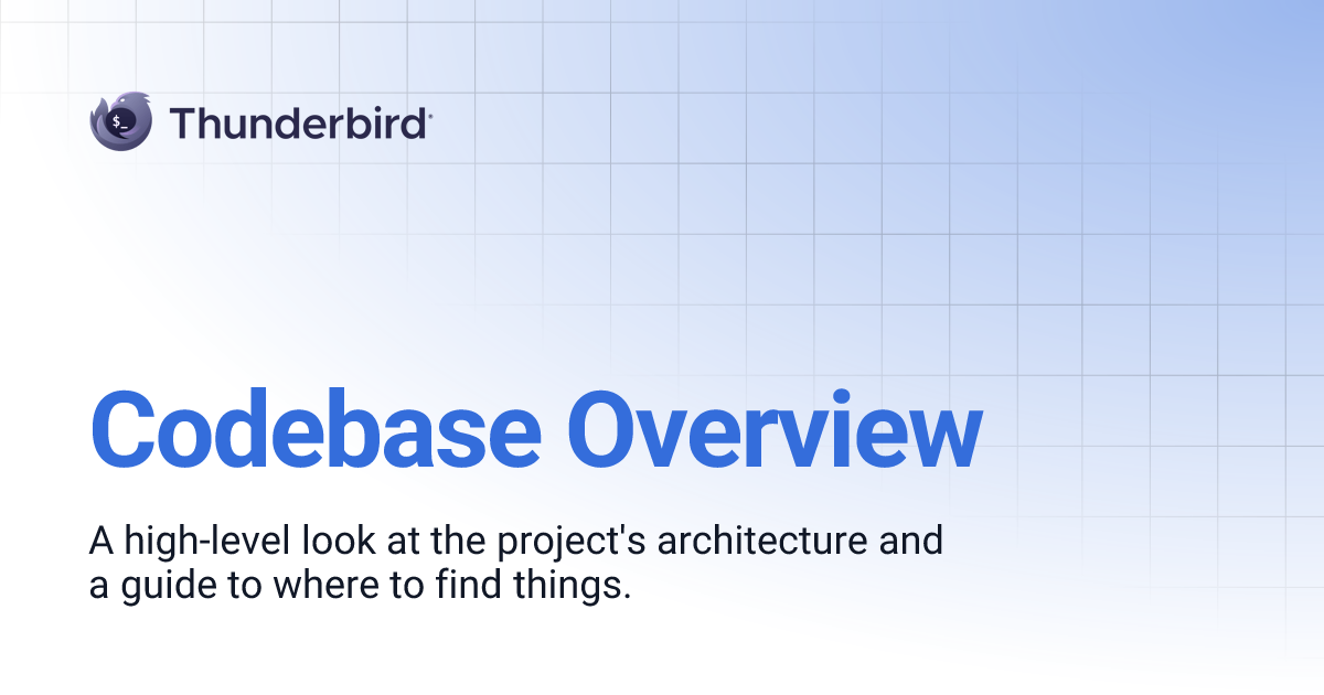 Codebase Overview | Thunderbird